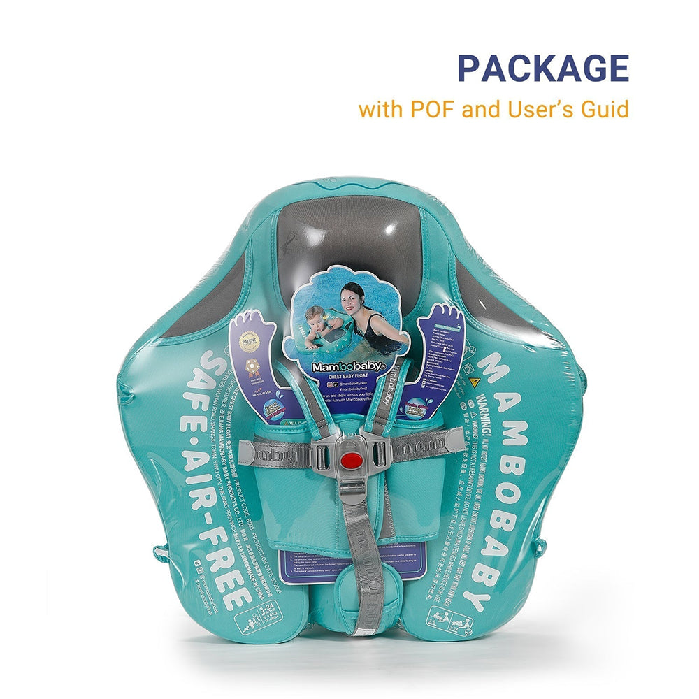 Mambobaby Float – Playful Green Flamingo Mambo Baby Float for Pools ...